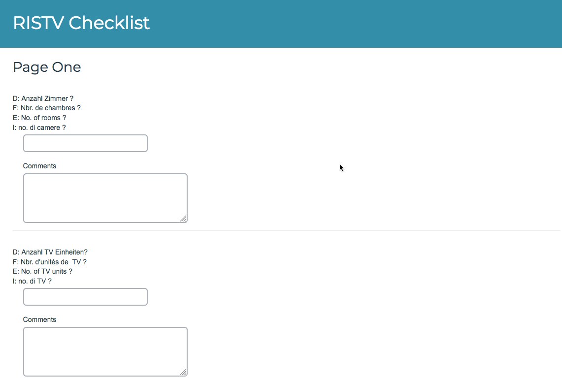 Survey for your Needs | RISTV - Interactive TV